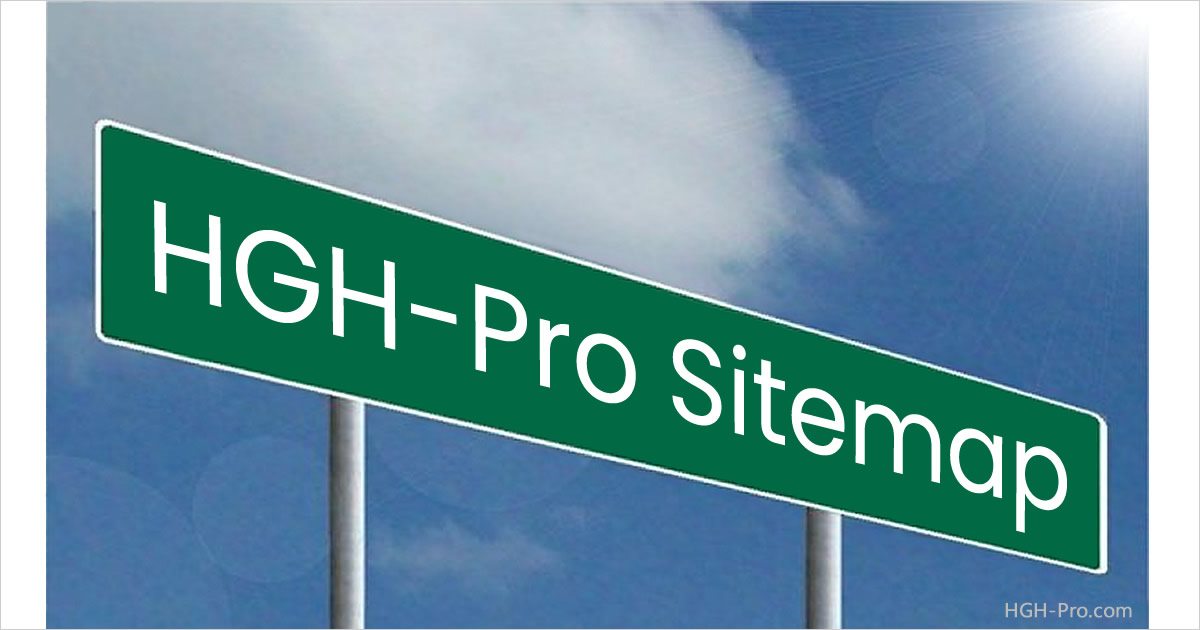 HGH-Pro Sitemap