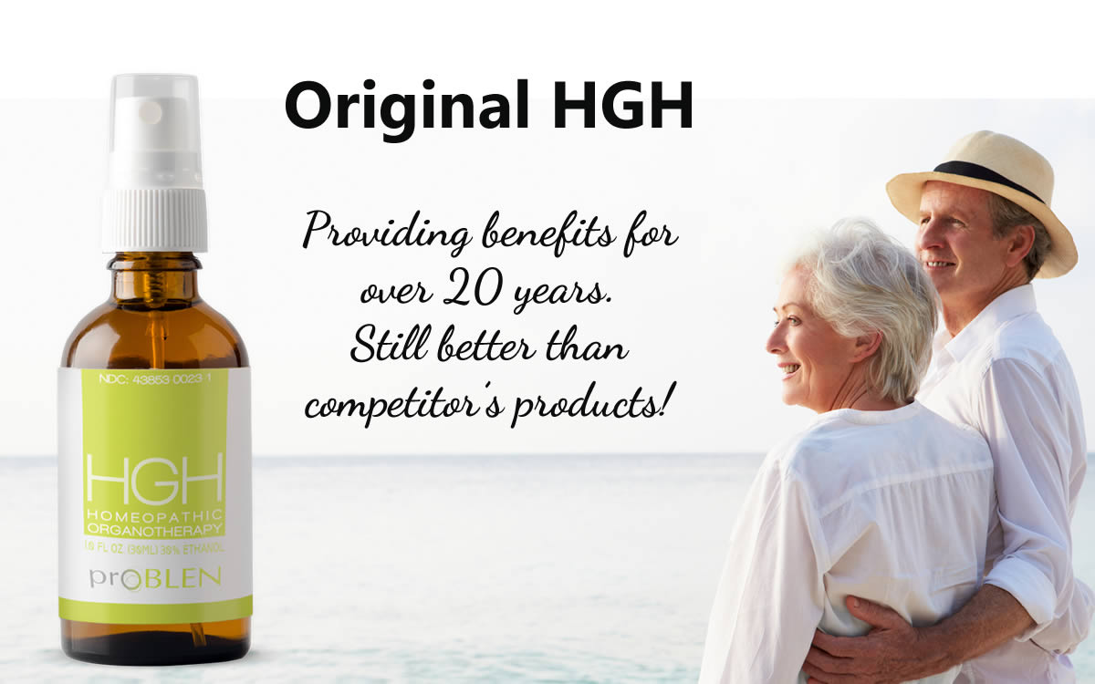 ProBLEN HGH - Helping to Restore Growth Hormone Levels Naturally Since 1998