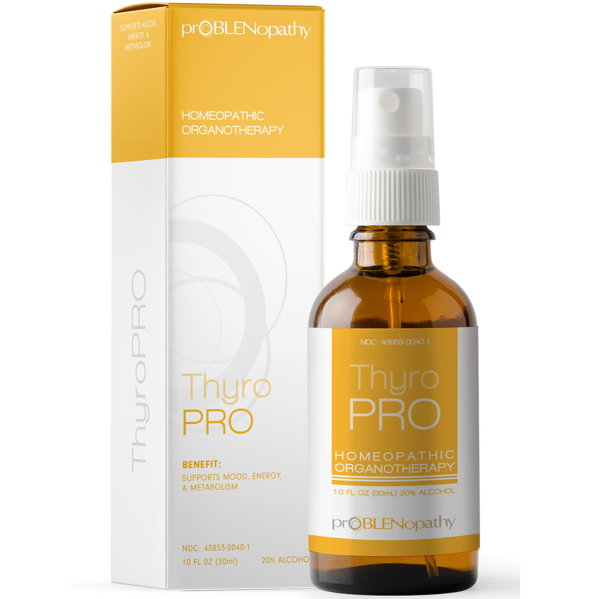 ProBLEN ThyroPro - Homeopathic Thyroid Support and Balancing Product